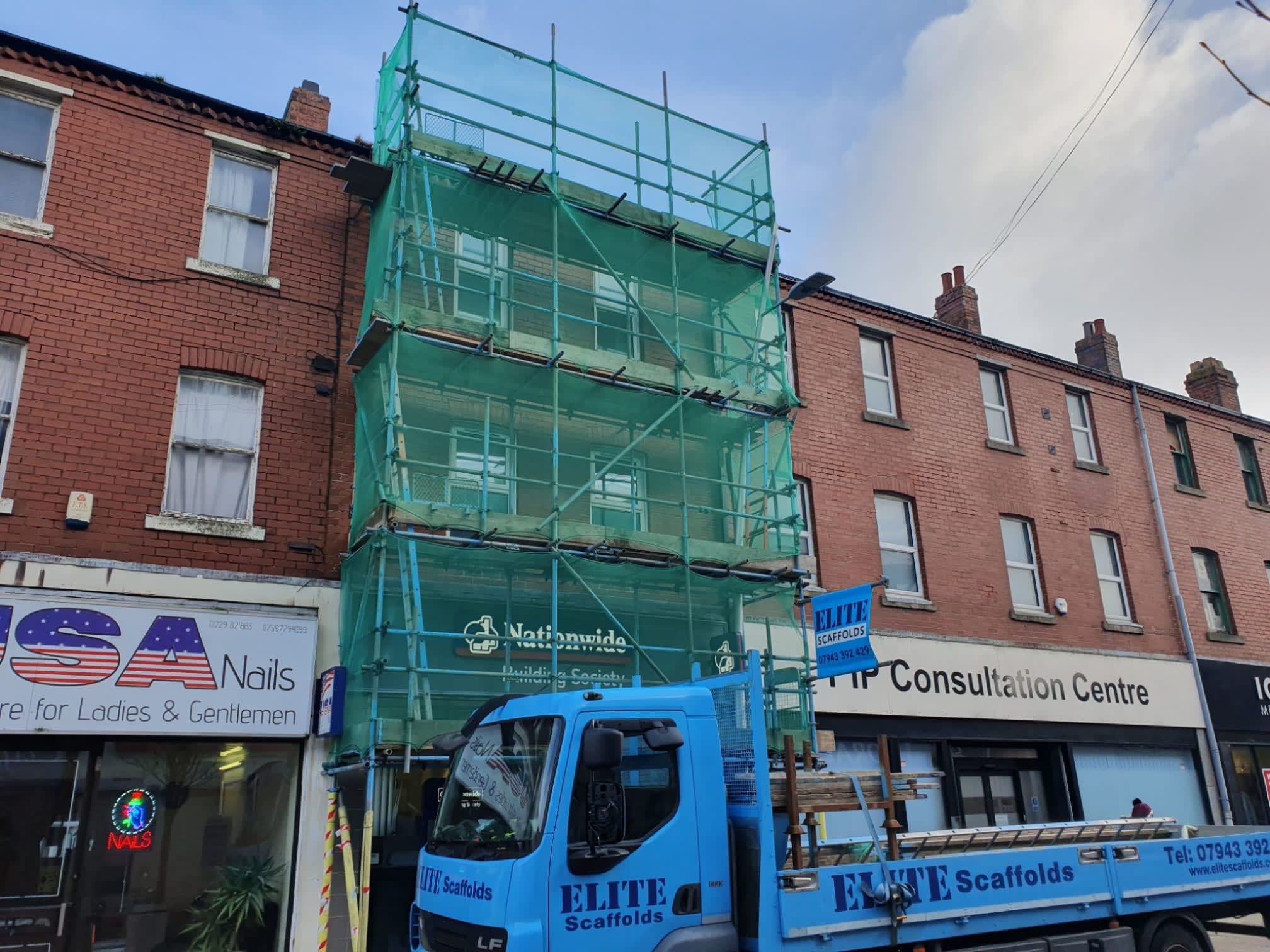 Scaffolding in Barrow in Furness | Elite Scaffolds | Recent Work