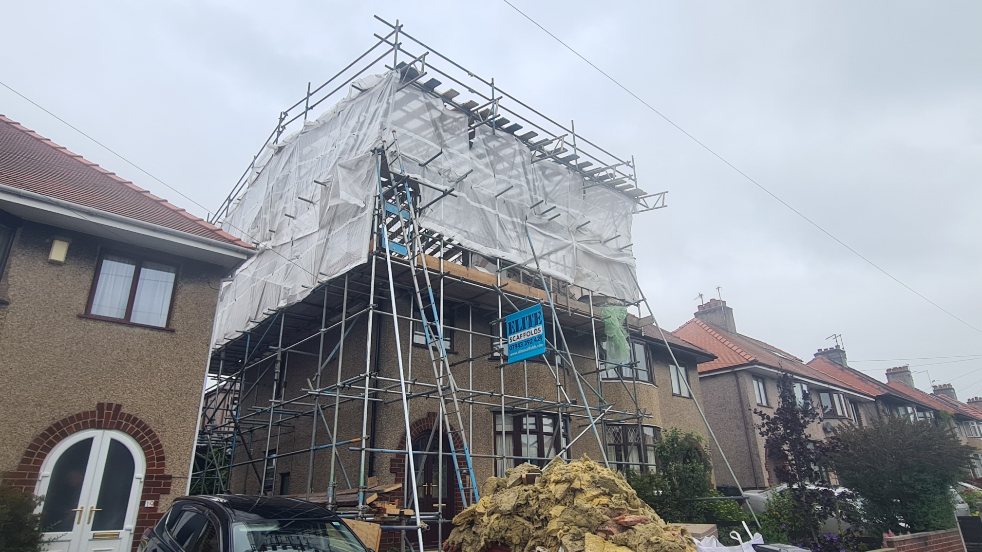Roof Cover Scaffolding in Morecambe | Elite Scaffolds | Free Quotes