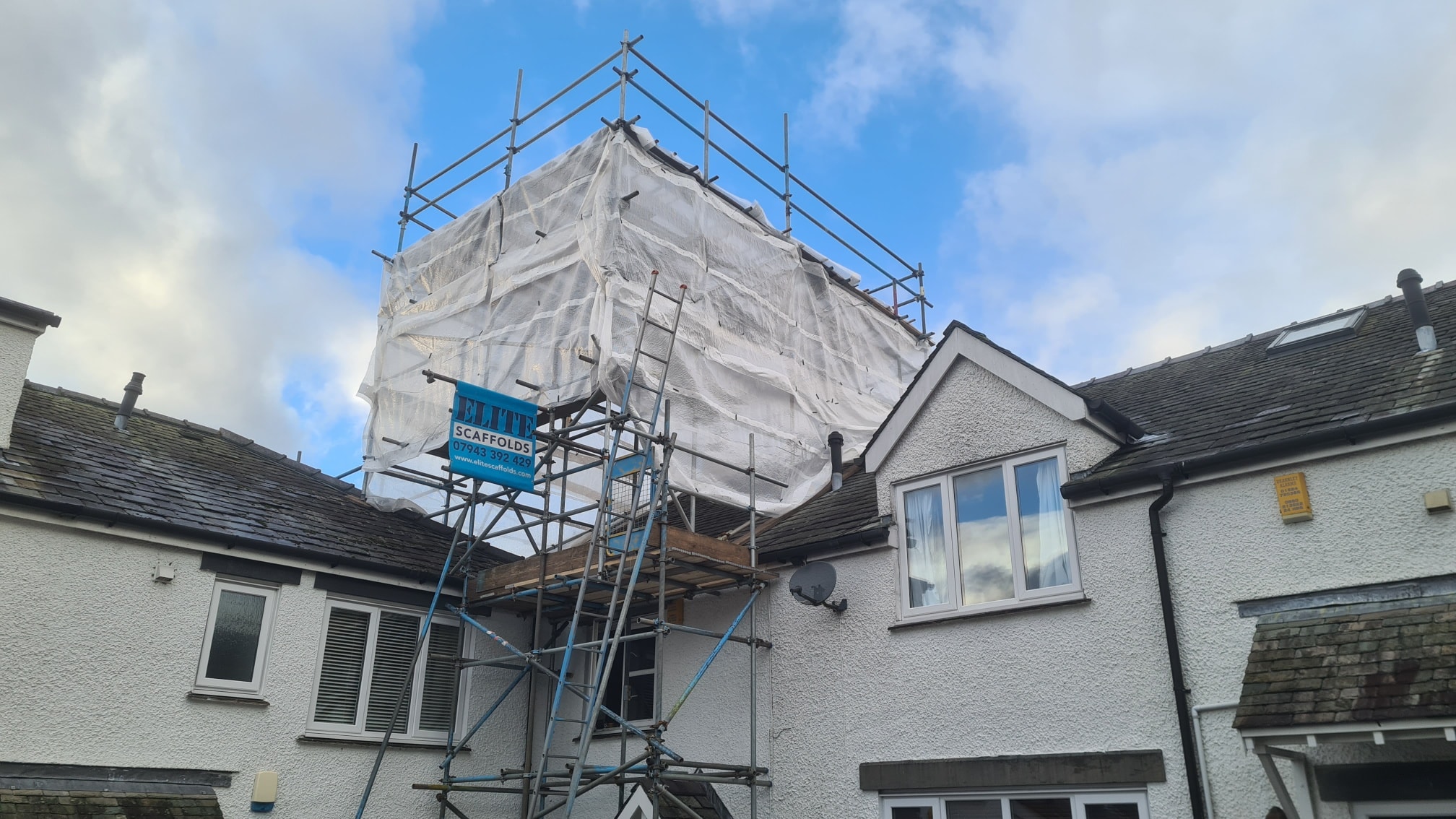 Temporary Roof Cover Cumbria | Elite Scaffolds | Free Quotes | Call Today